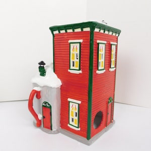 Vintage the Original Snow Village Building saturday - Etsy