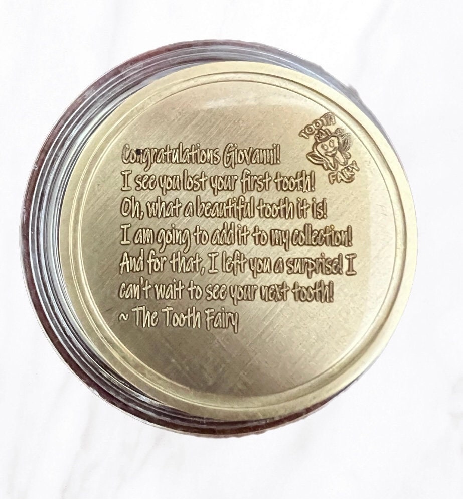 Personalized Engraved Tooth Fairy Coin - Etsy