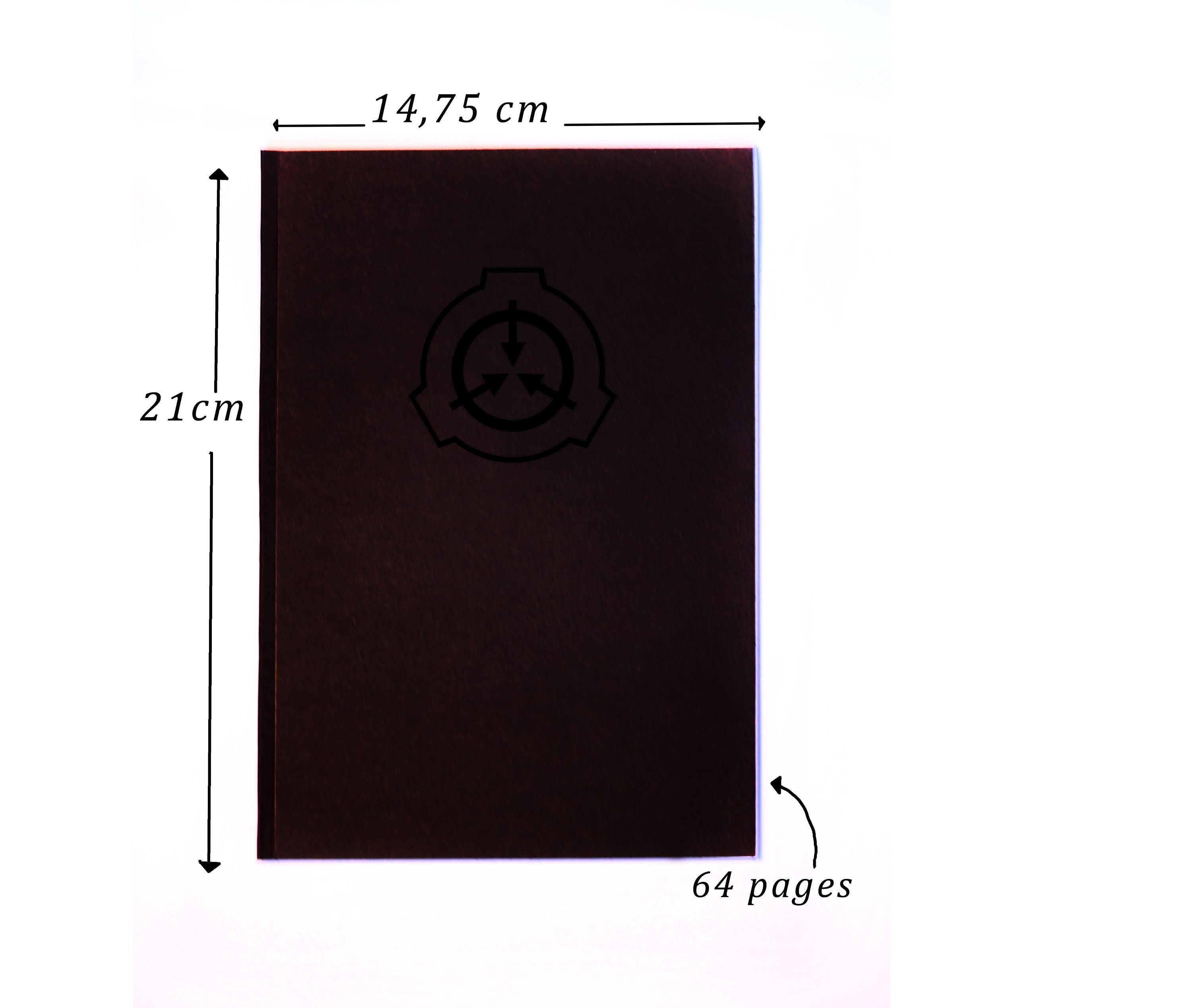 SCP Foundation A5 Notebook - Etsy