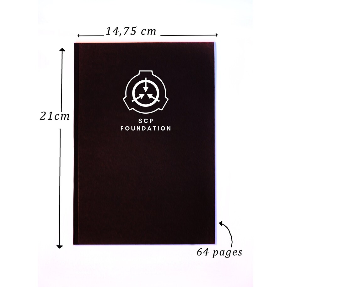 SCP Foundation A5 Notebook - Etsy