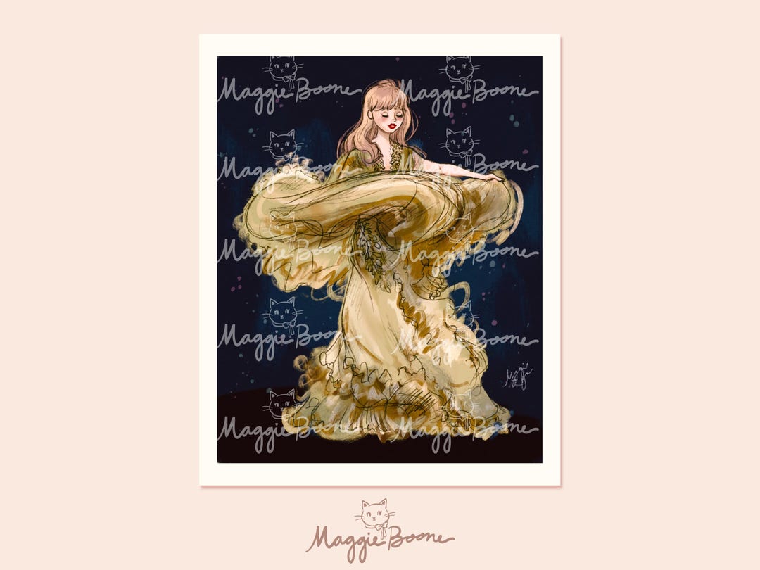 Taylor Swift Eras Tour Folklore Dress Green Folklore Album Cottagecore ...