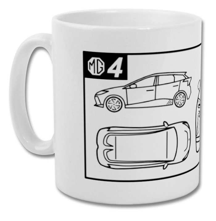 MG4 BLUEPRINT DESIGN MUG - Etsy UK