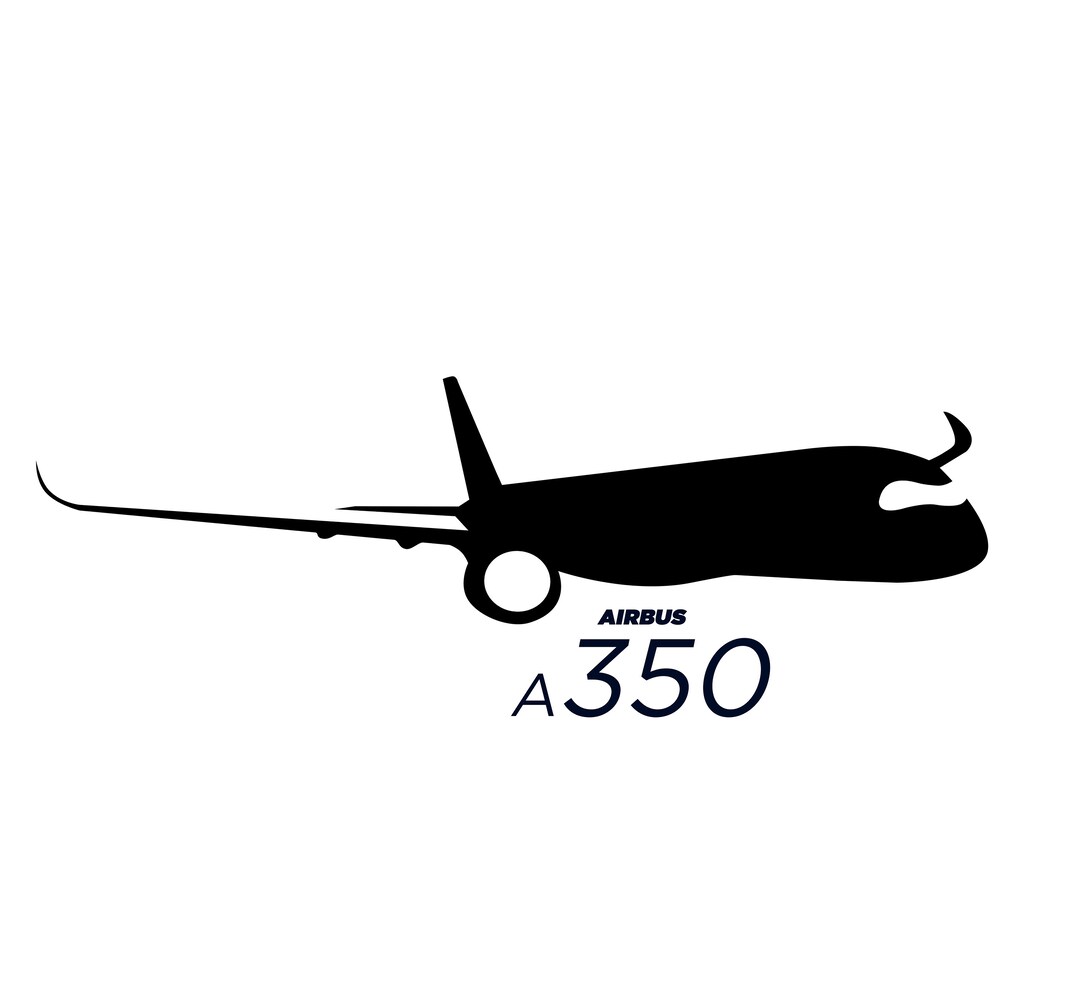 Airbus A350 Tshirt White - Etsy