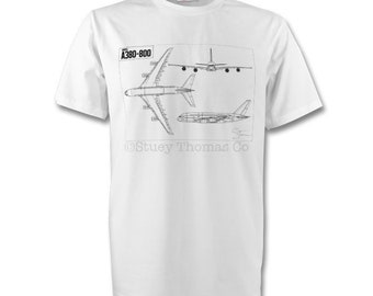 Airbus A380 Mask T Shirt White Mens - Etsy UK