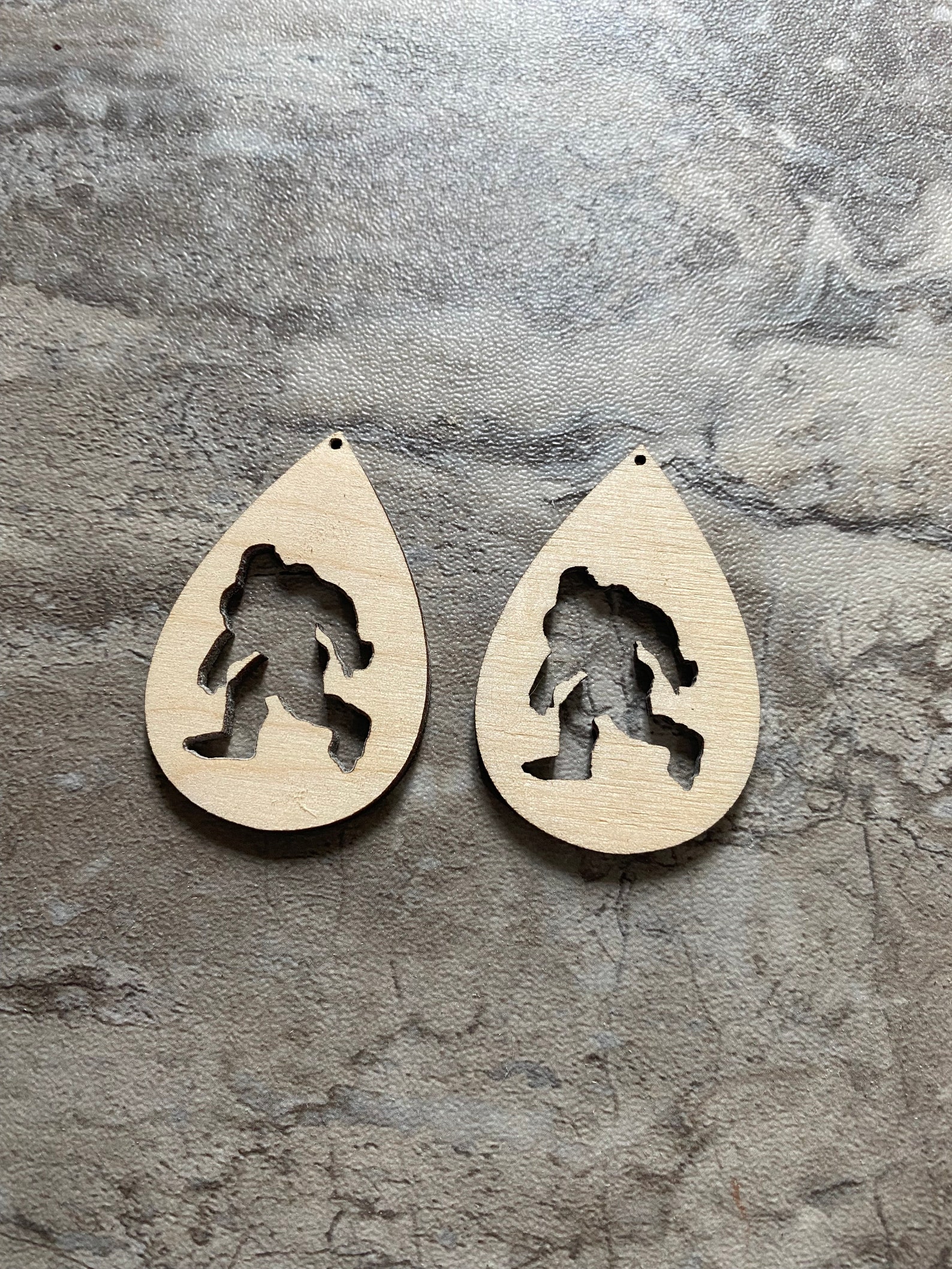 Wood Earring Blanks Bulk Unfinished Laser Cut Wood Cutouts - Etsy