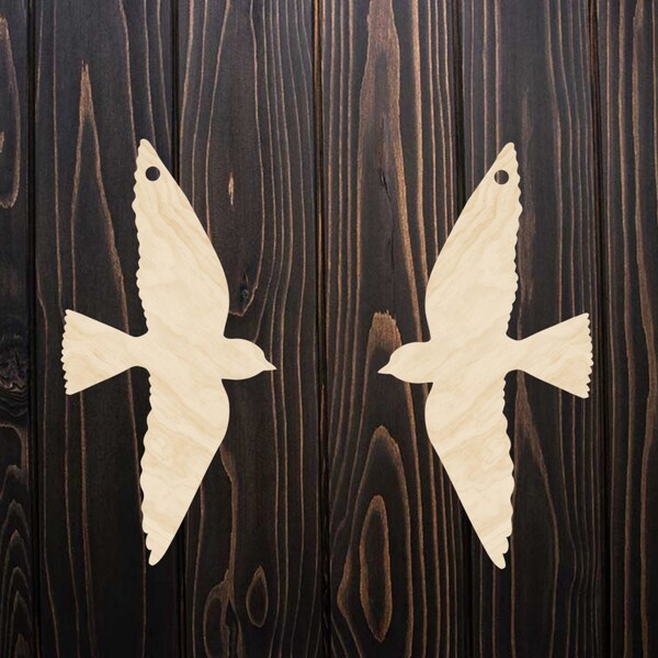 Wood Seagull Cutouts - Etsy