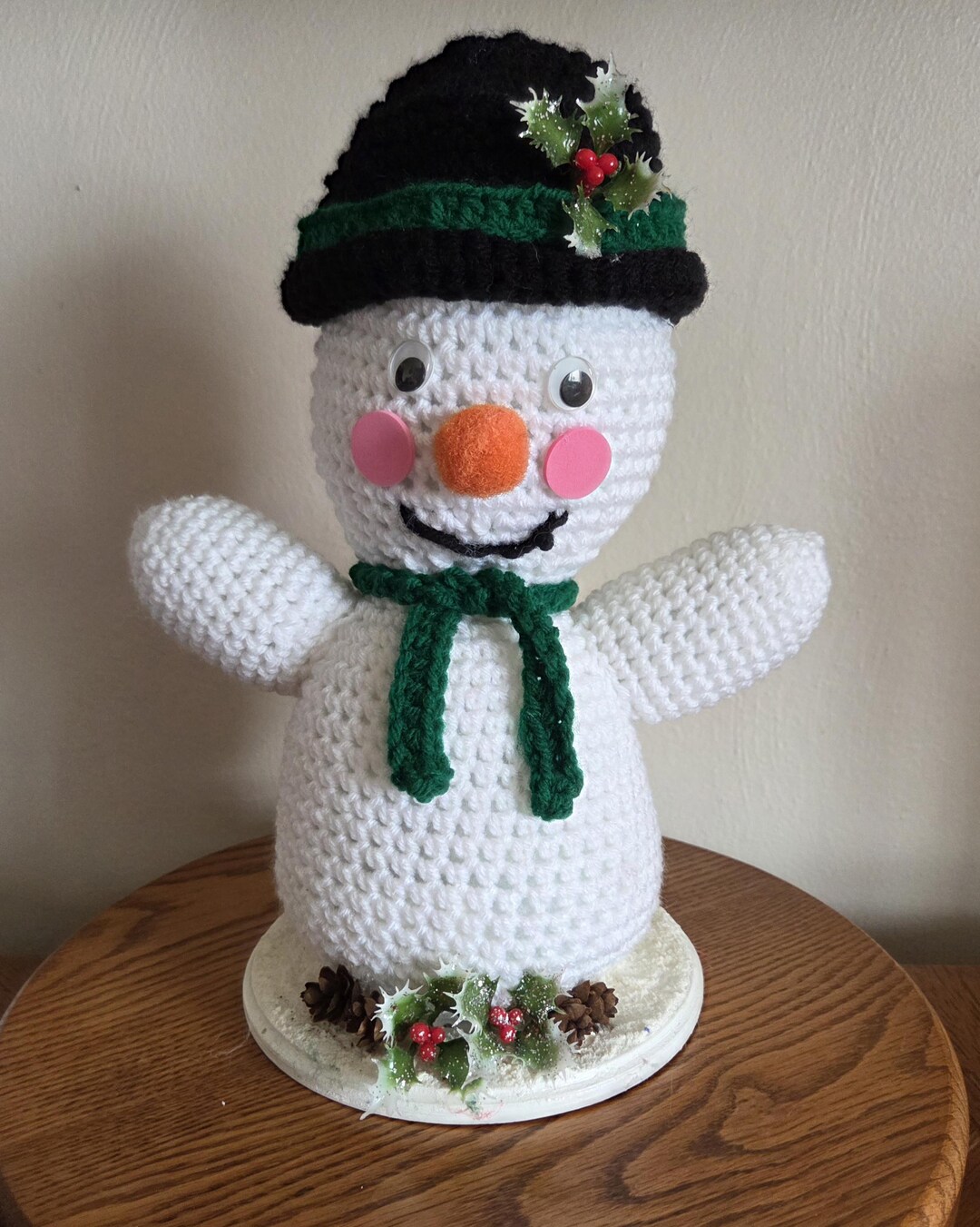 Cute Knit Snowman - Etsy