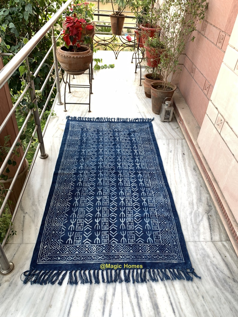 2x3 Feet Rug / Area Rug / Block Printed Rug / 24X36 Inches / - Etsy