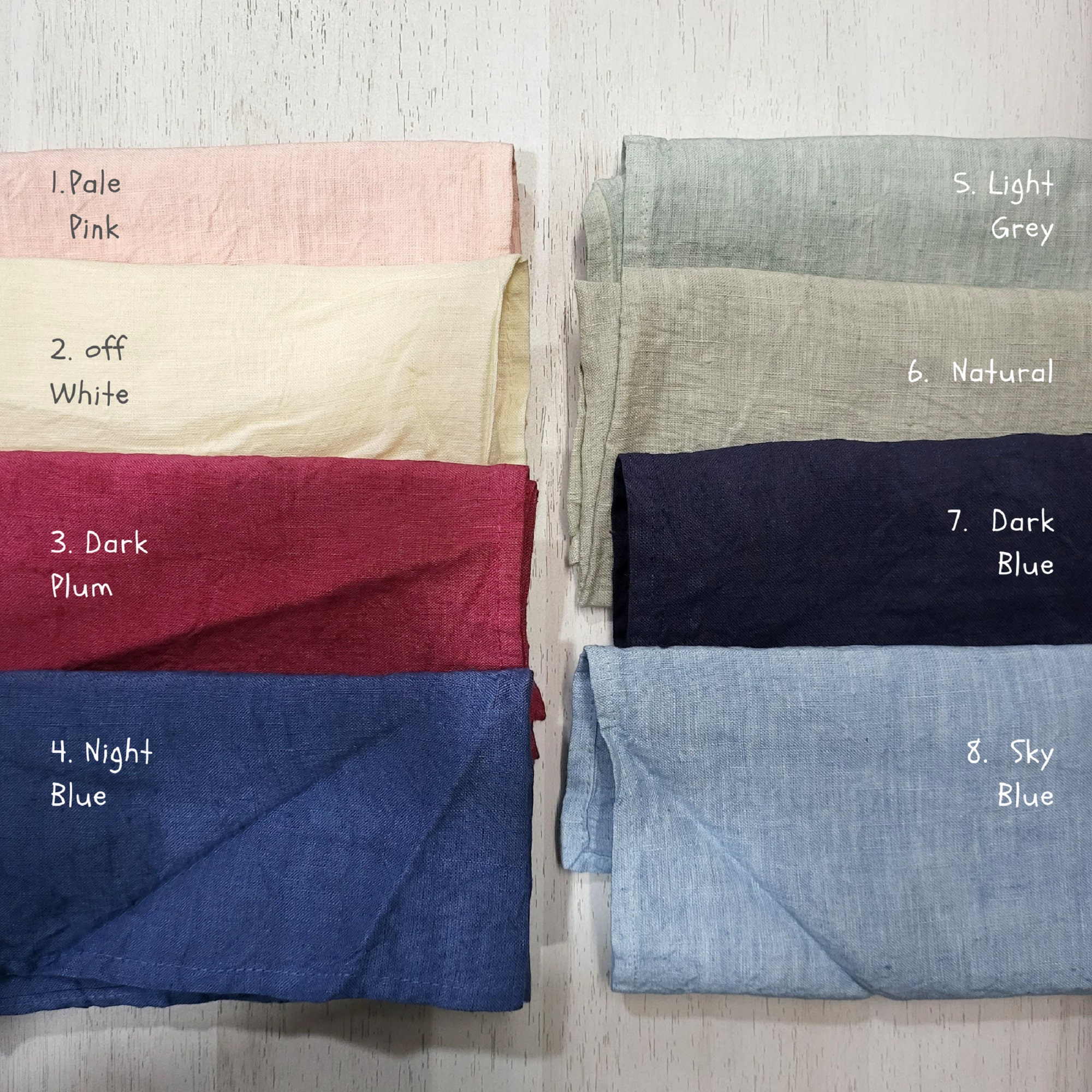 100% Soft Stonewash Linen Fabric 145cm or 57 Inches Width - Etsy