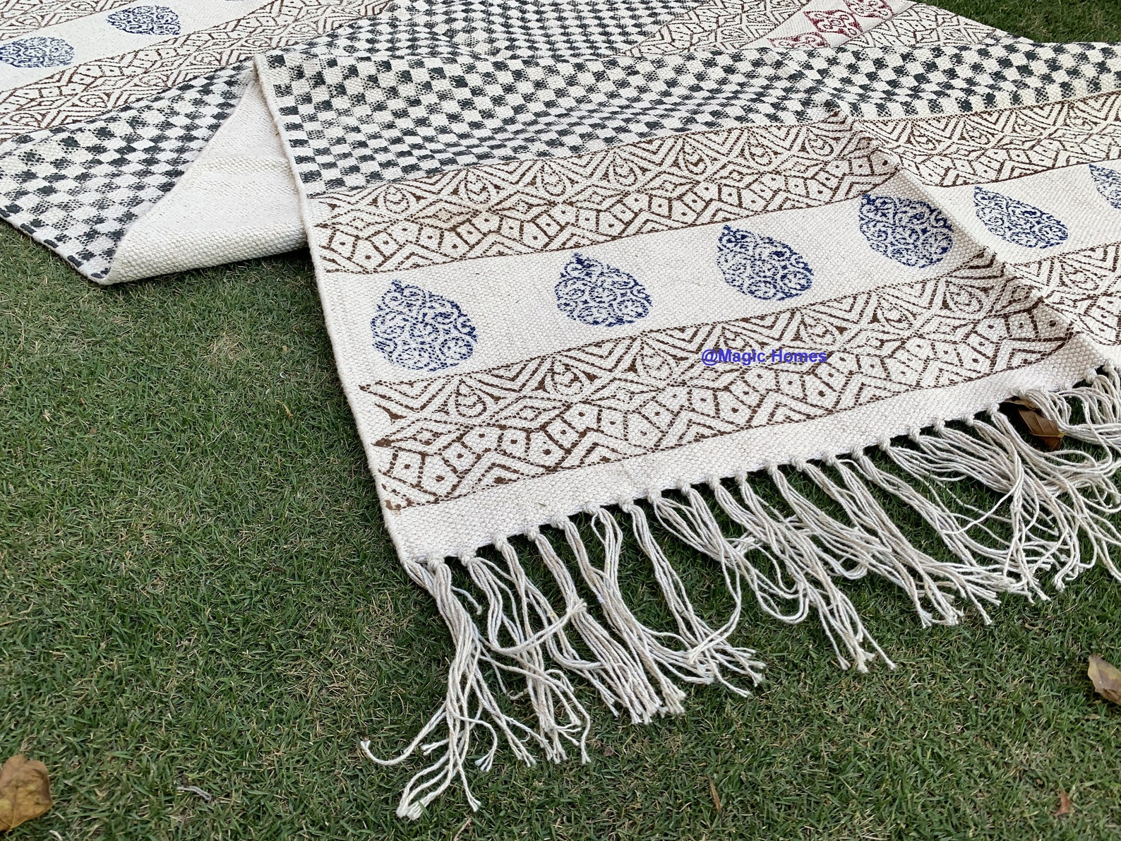 3x5 Feet Rug / Area Rug / Block Printed Rug / 36X60 Inches / - Etsy