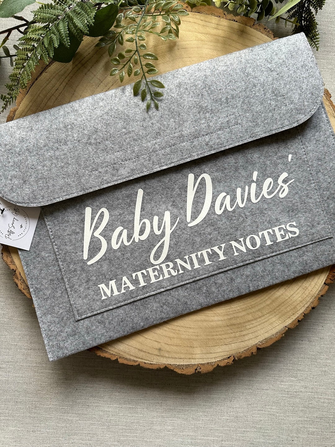 Personalised Maternity Notes Folder Pregnancy Notes Welsh or English ...