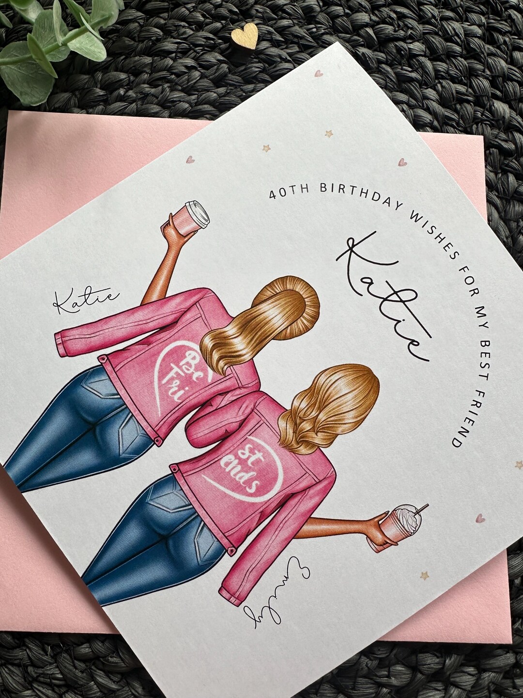 Personalised Birthday Card for Her, Best Friends or Soul Sisters ...