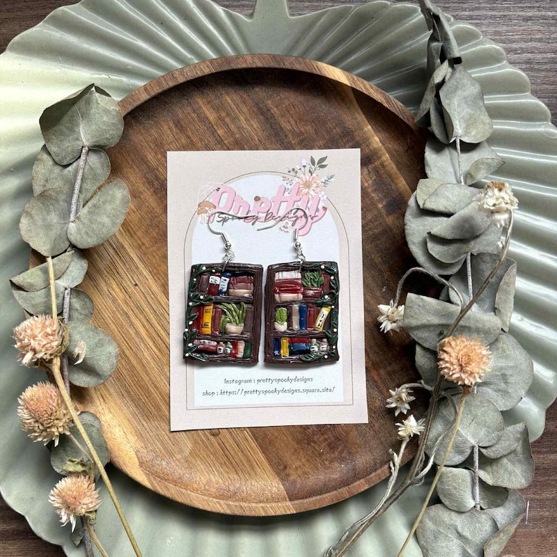 Polymer Clay Book Nooks - Etsy UK