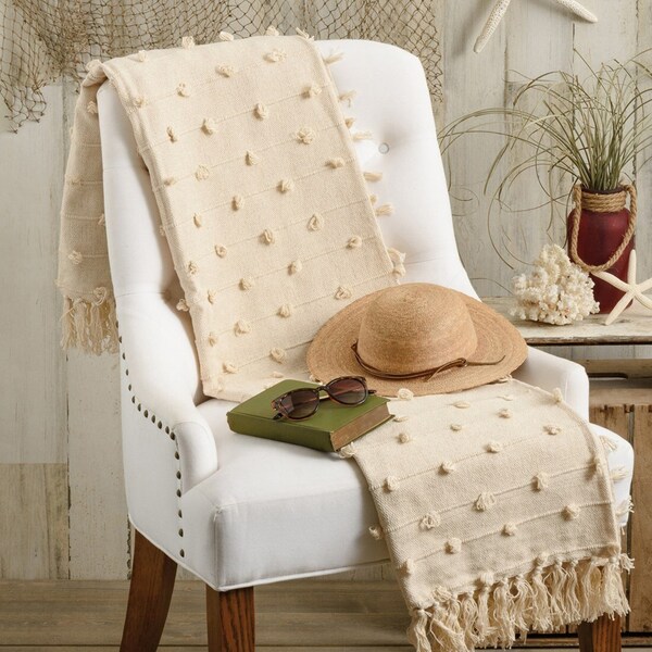Hand Knit Throw - Etsy
