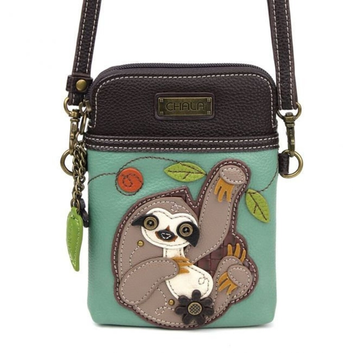 Sloth Cellphone Crossbody Compact Crossbody Sloth Handbag - Etsy