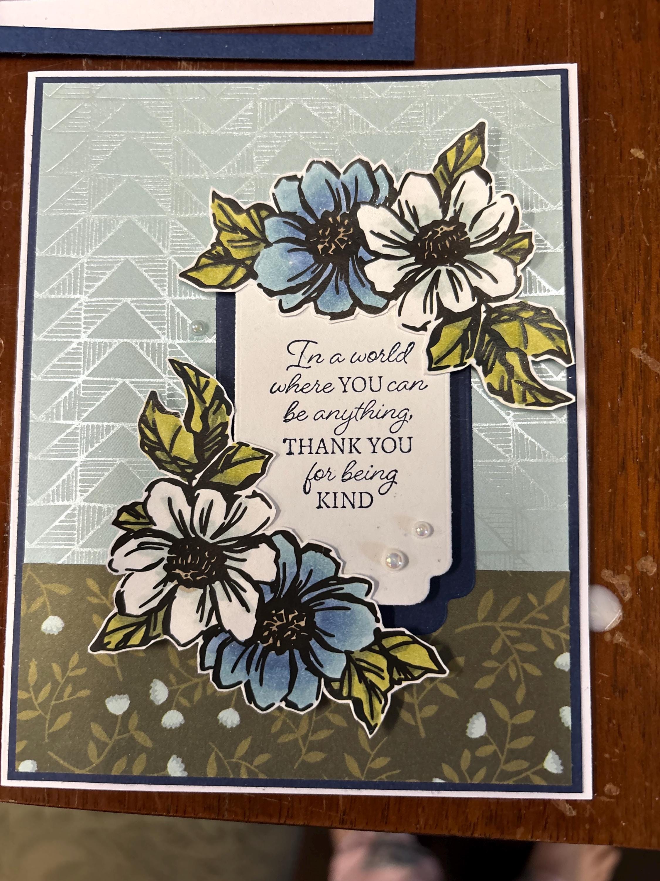 Thank You for Being Kind (4 Cards) - Etsy