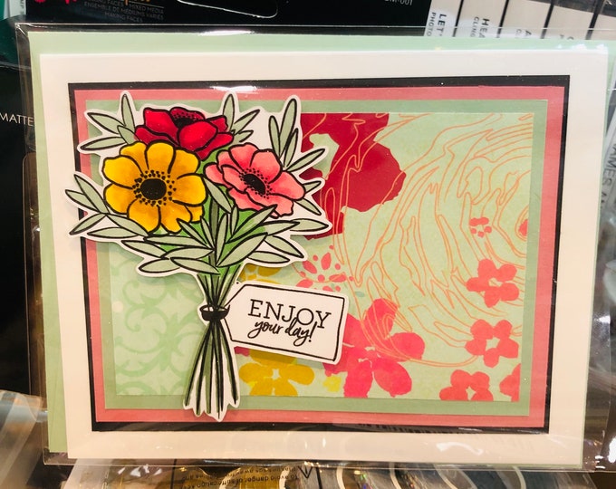 Enjoy Your Day Card Kit (4) - Etsy