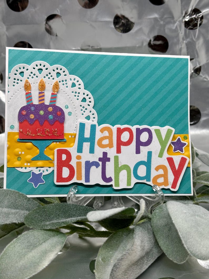 Happy Birthday Card Kit (4) - Etsy