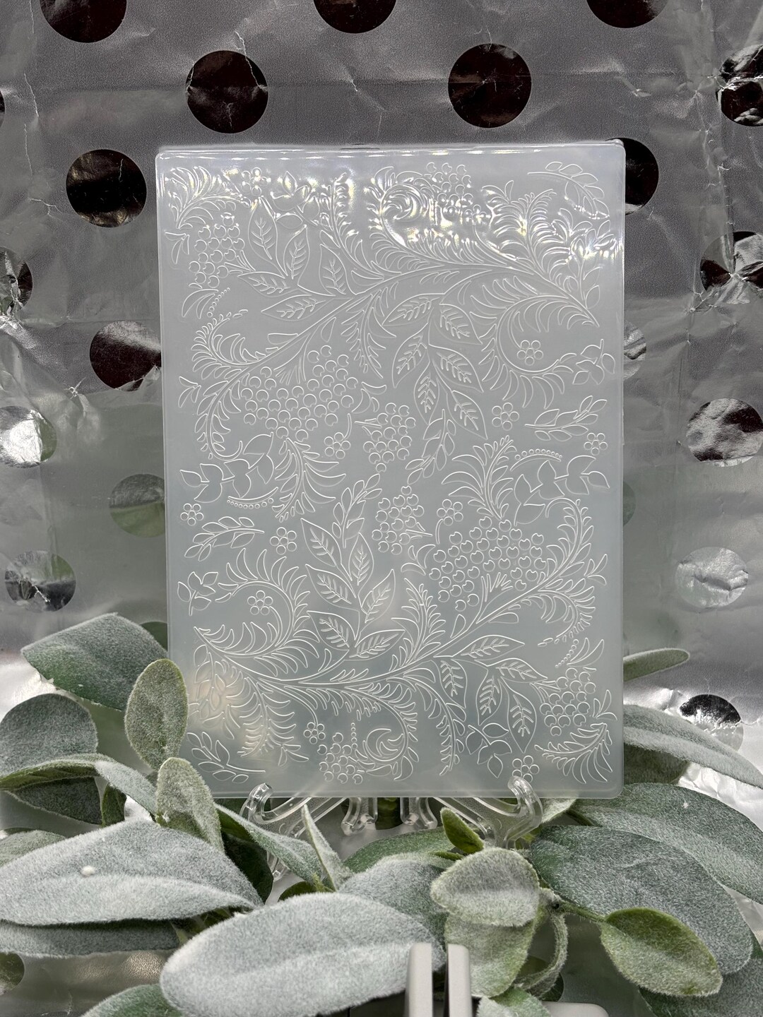 Tapestry Embossing Folder - Etsy