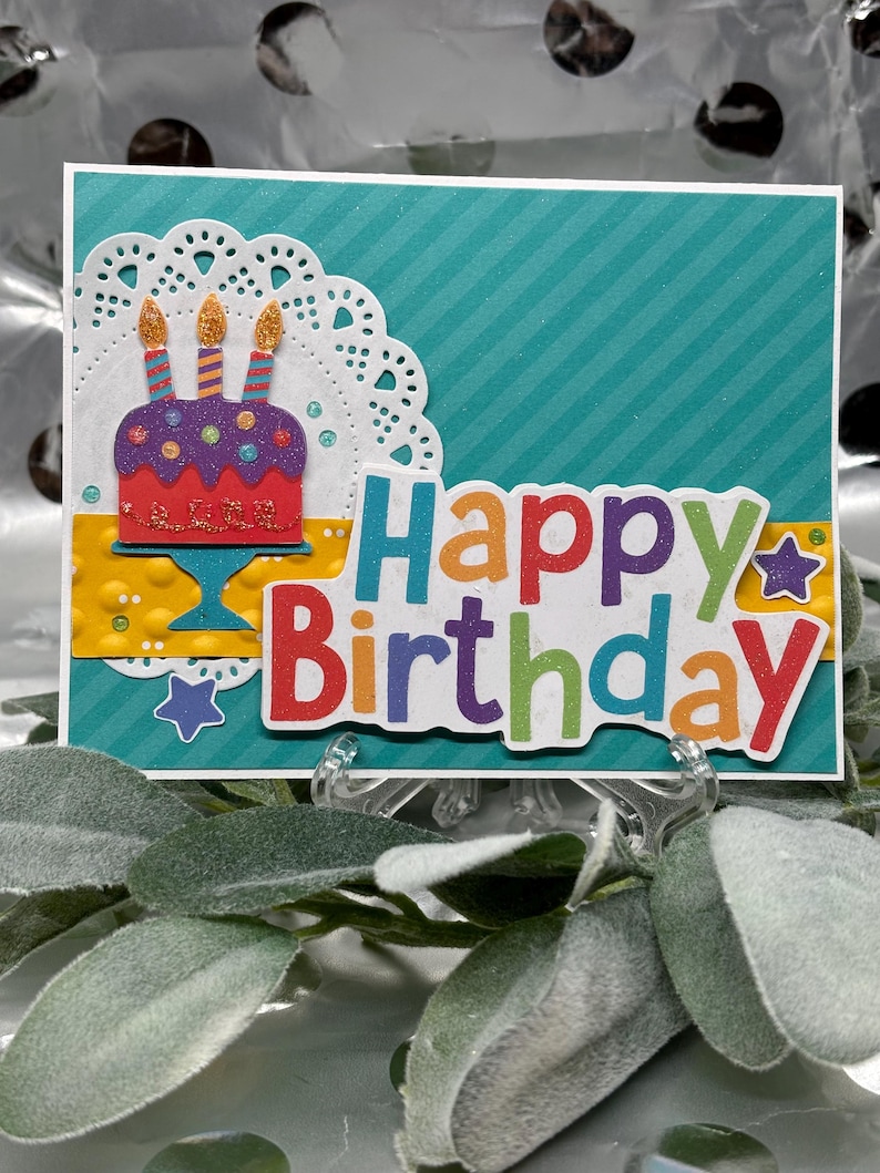Happy Birthday Card Kit (4) - Etsy