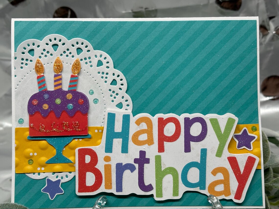 Happy Birthday Card Kit (4) - Etsy