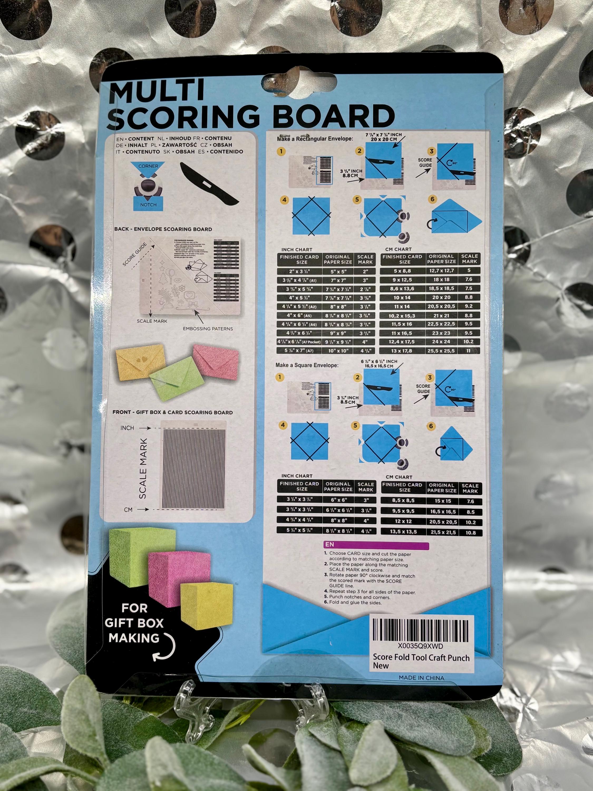 Multi Scoring Board With Corner Rounder - Etsy