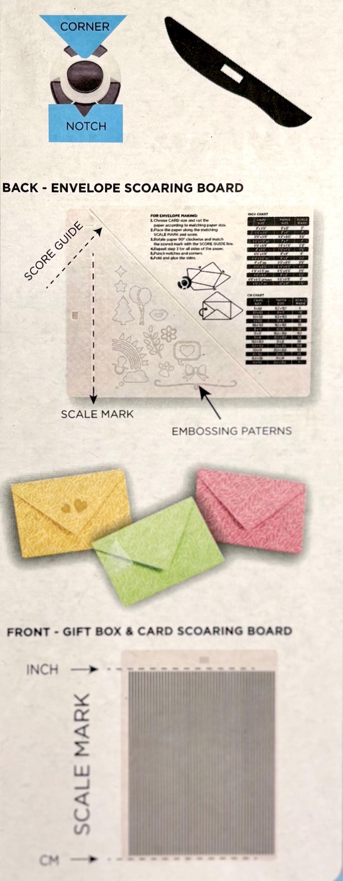 Multi Scoring Board With Corner Rounder - Etsy