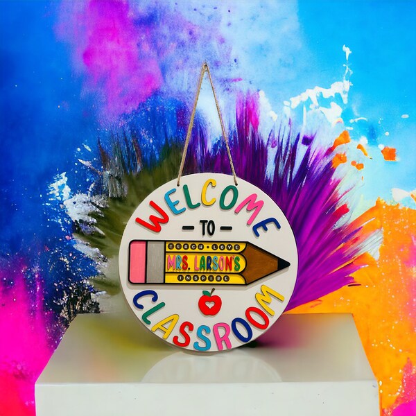 Classroom Welcome Sign - Etsy