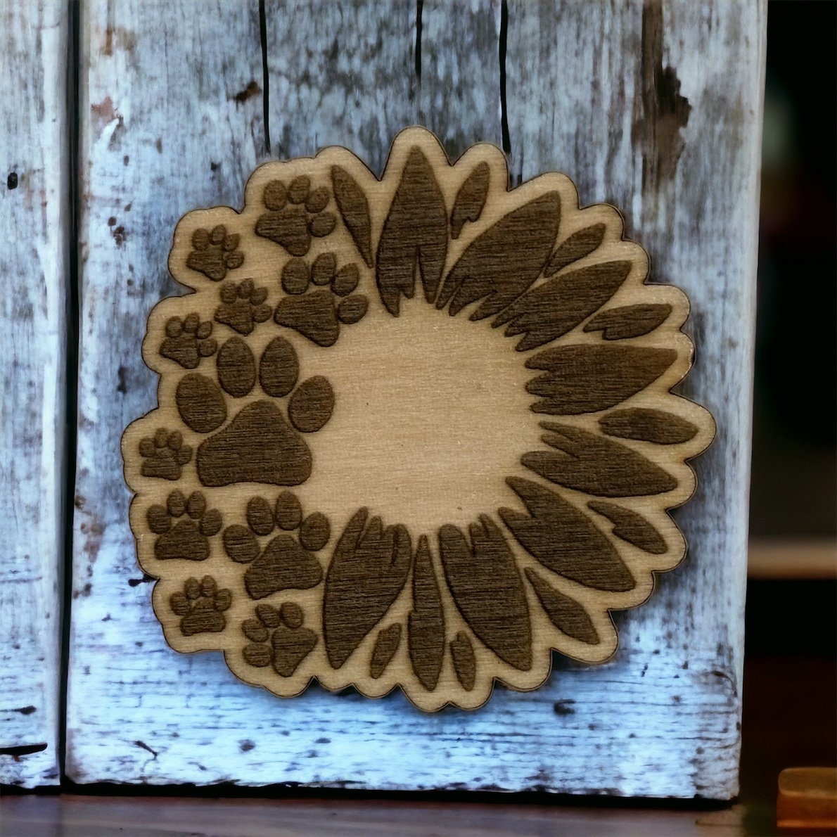 Sunflower Boho Wooden Magnet Set - Etsy