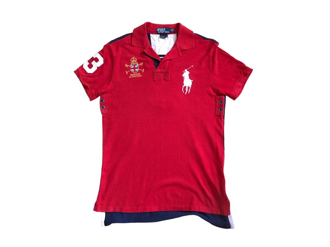 Ralph Lauren Mercer Polo Team Big Horse - Etsy
