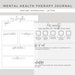 Mental Health Therapy Journal, Mental Health, Depression, Anxiety ...