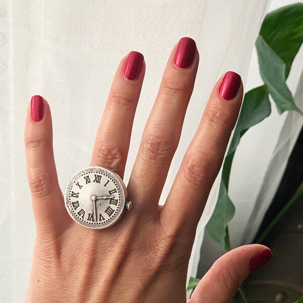 Clock Ring - Etsy