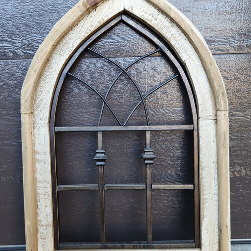 Wooden Gothic Cathedral Window Frame - Etsy