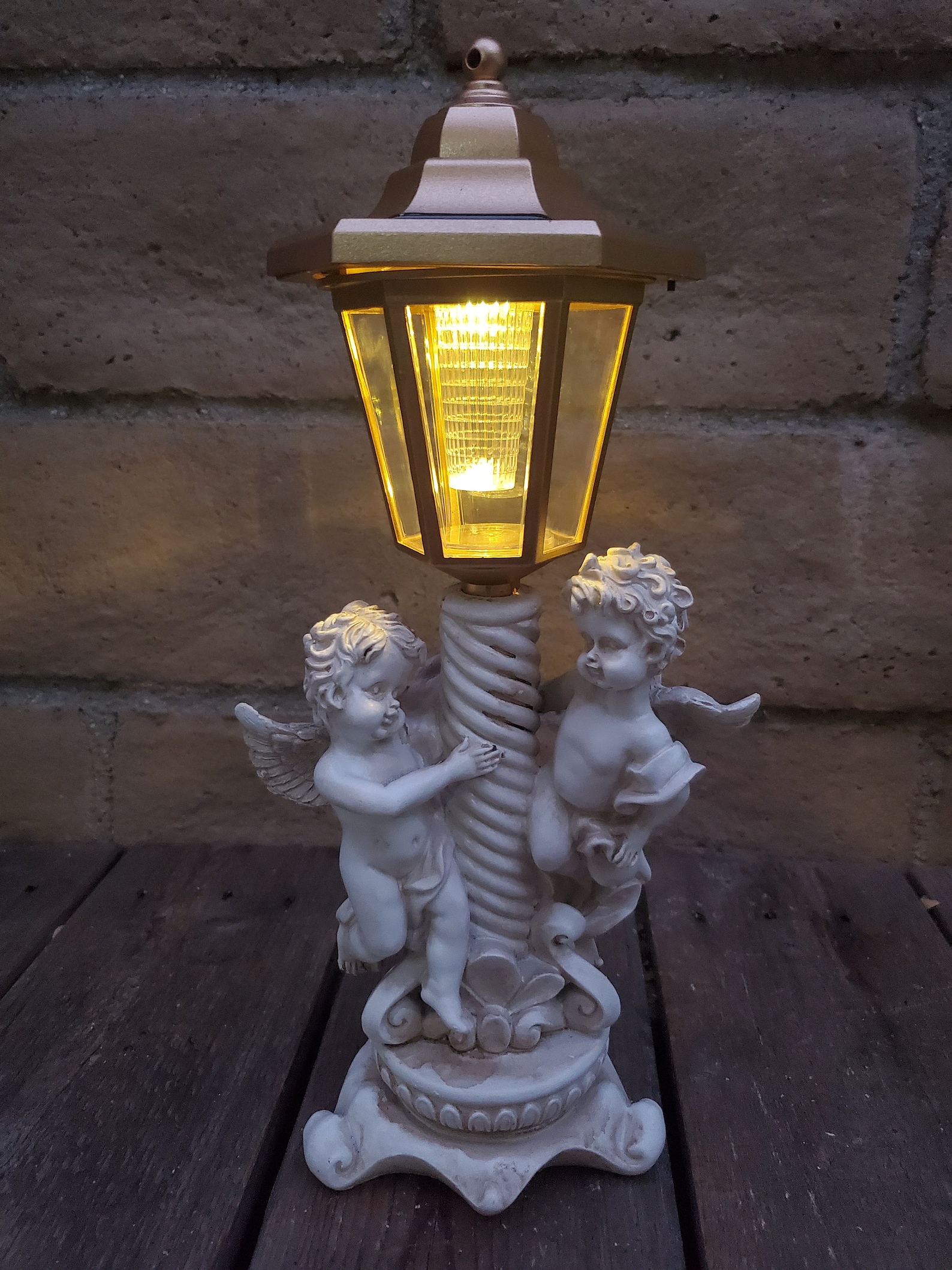 Garden Statue Solar LED Light Garden Decor CHOOSE Style - Etsy