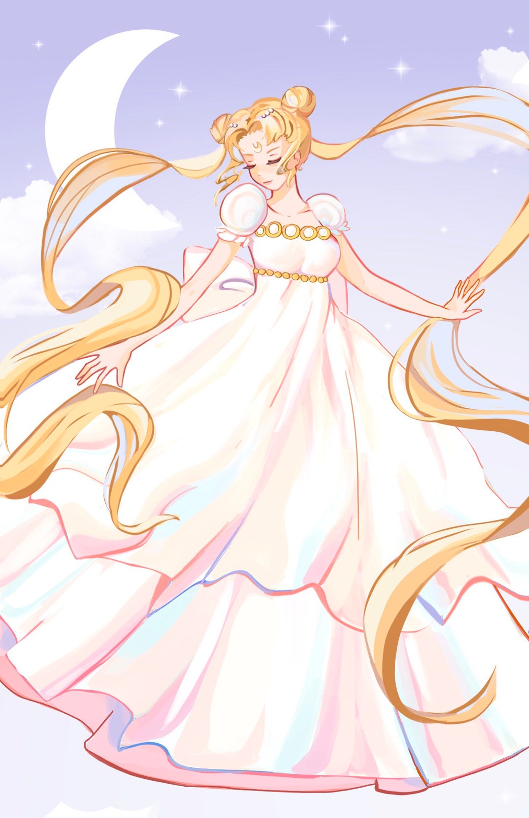 Princess Serenity Print - Etsy