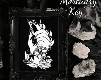 Spellman Mortuary Sign // Funerals Burials & Rites // Sabrina - Etsy