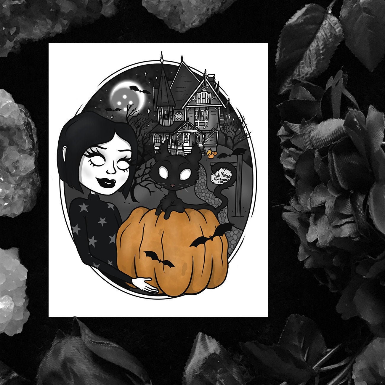 Halloween Coraline Art Print | Etsy