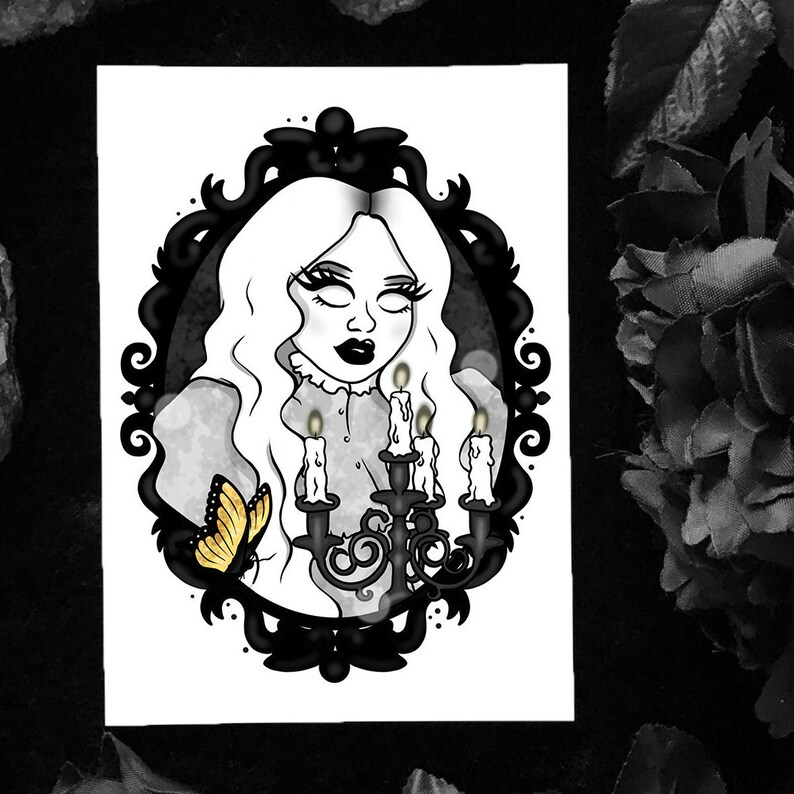 Crimson Peak edith Edith Cushing Art Print - Etsy