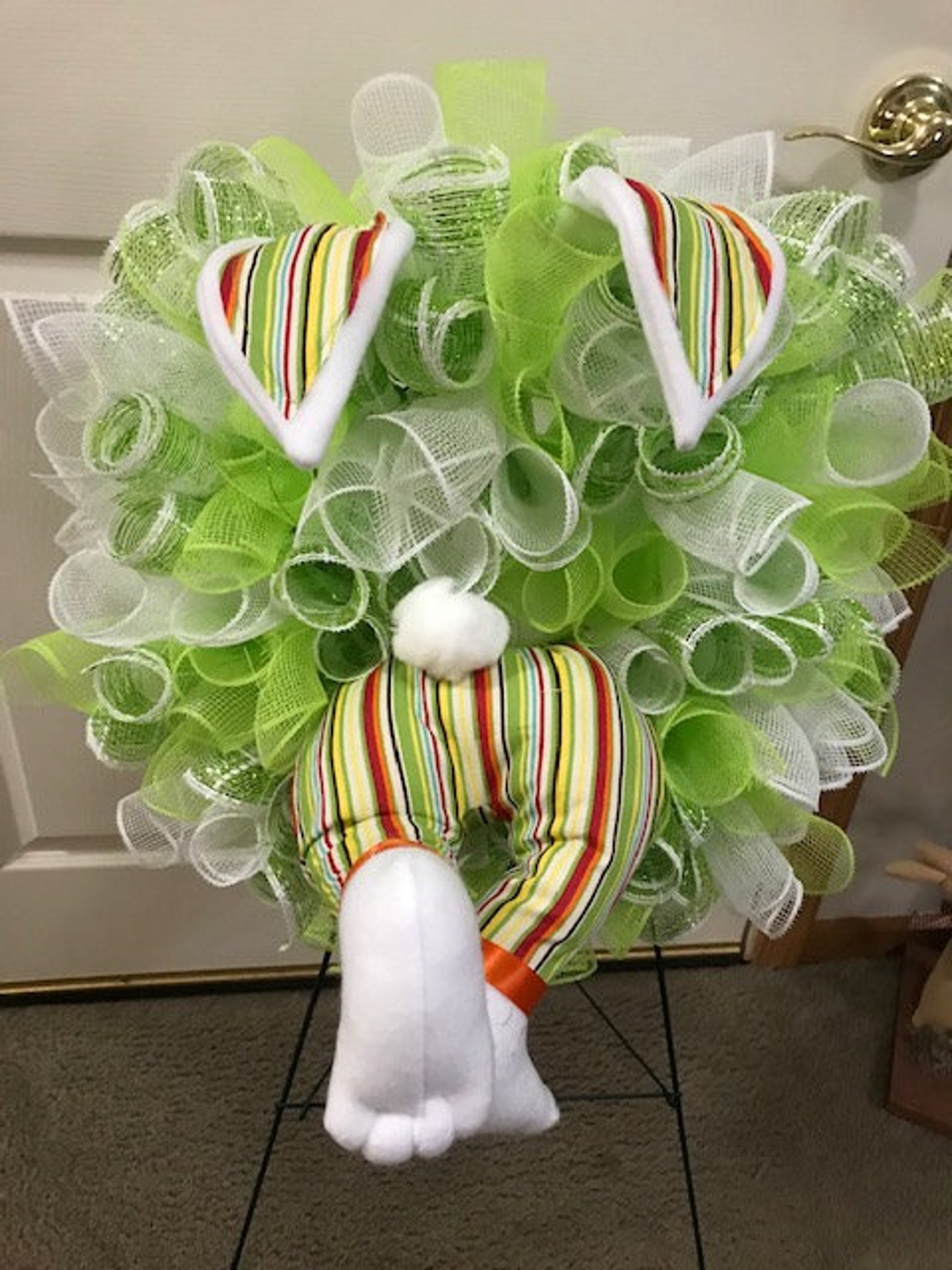 E-PATTERN- MUST DOWNLOAD, Bunny Wreath Enhancement Epattern,bunny Butt ...