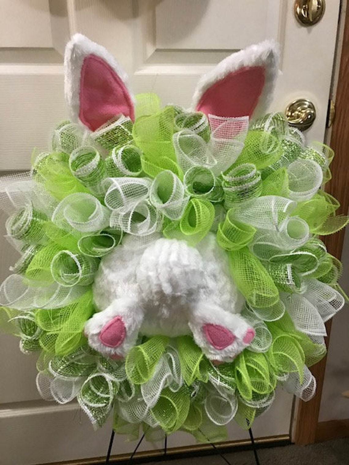 E-PATTERN- MUST DOWNLOAD, Bunny Wreath Enhancement Epattern,bunny Butt ...