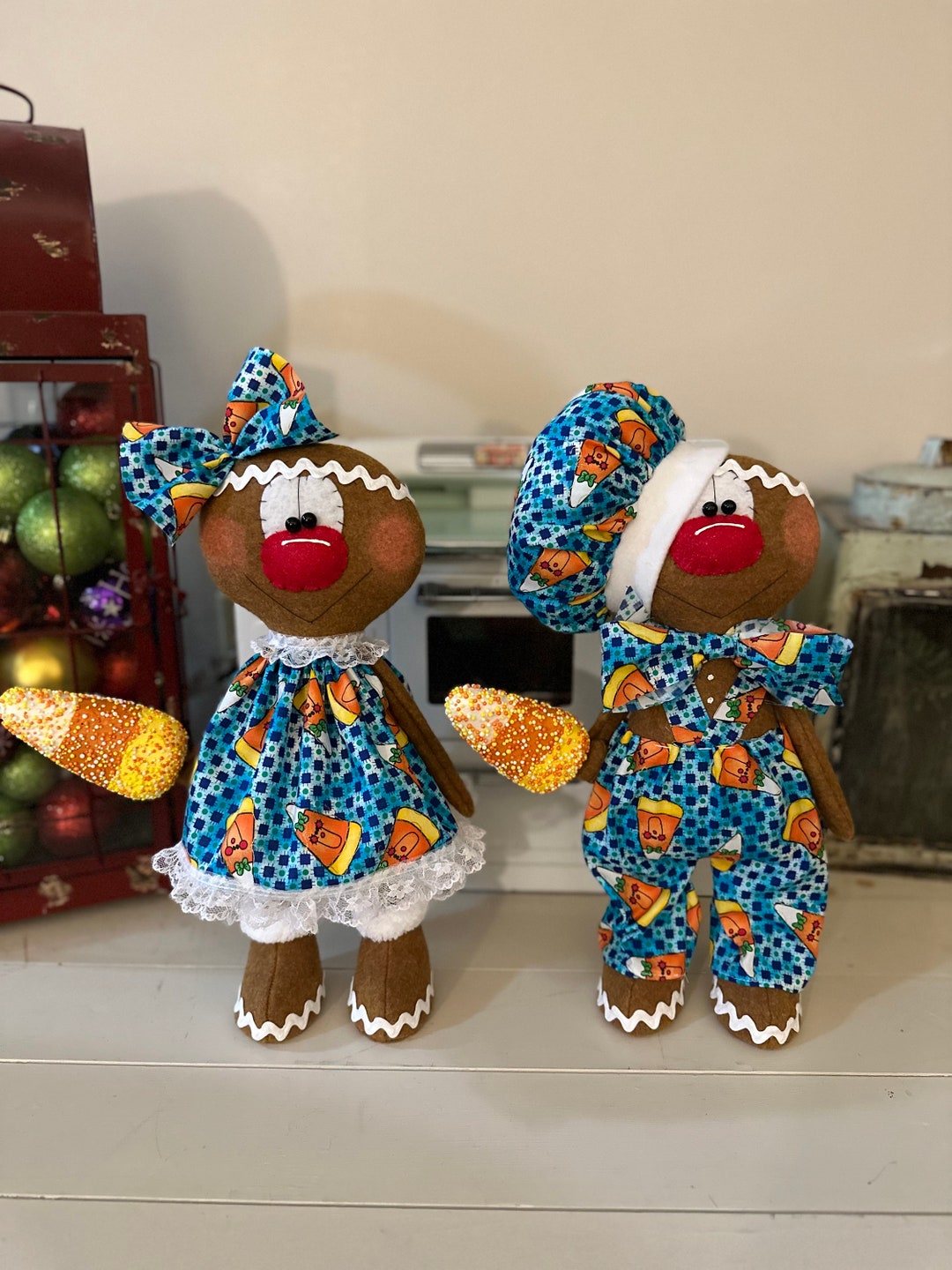 Prim Standing Gingerbread, Shelf Sitter - Etsy Canada