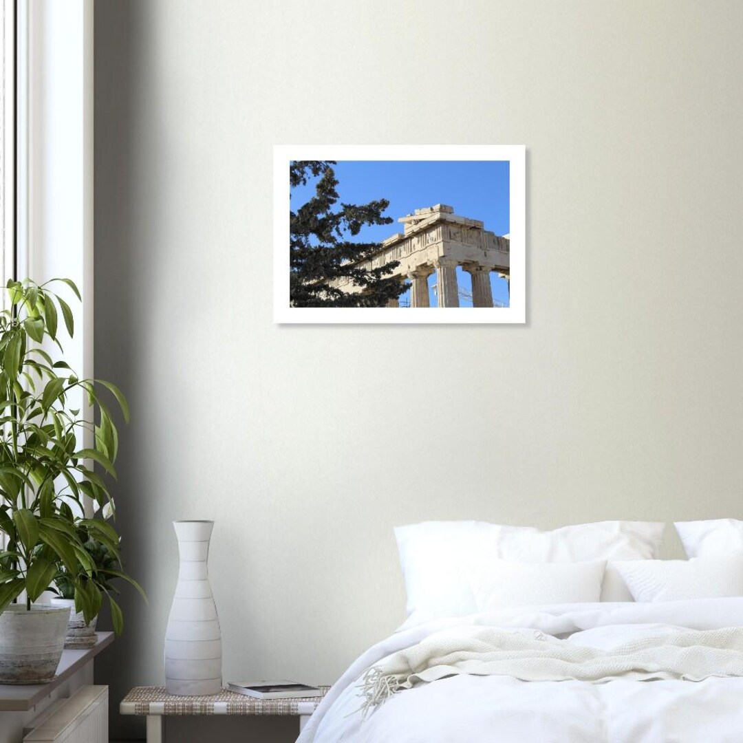 Acropolis Parthenon Marbles Ruins Photography Art Print Poster - Etsy