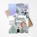 First Snow Christmas Cards 6 Card Bundle, Holidays Cards, Gifts for Her ...