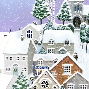 First Snow Christmas Cards 6 Card Bundle, Holidays Cards, Gifts for Her ...