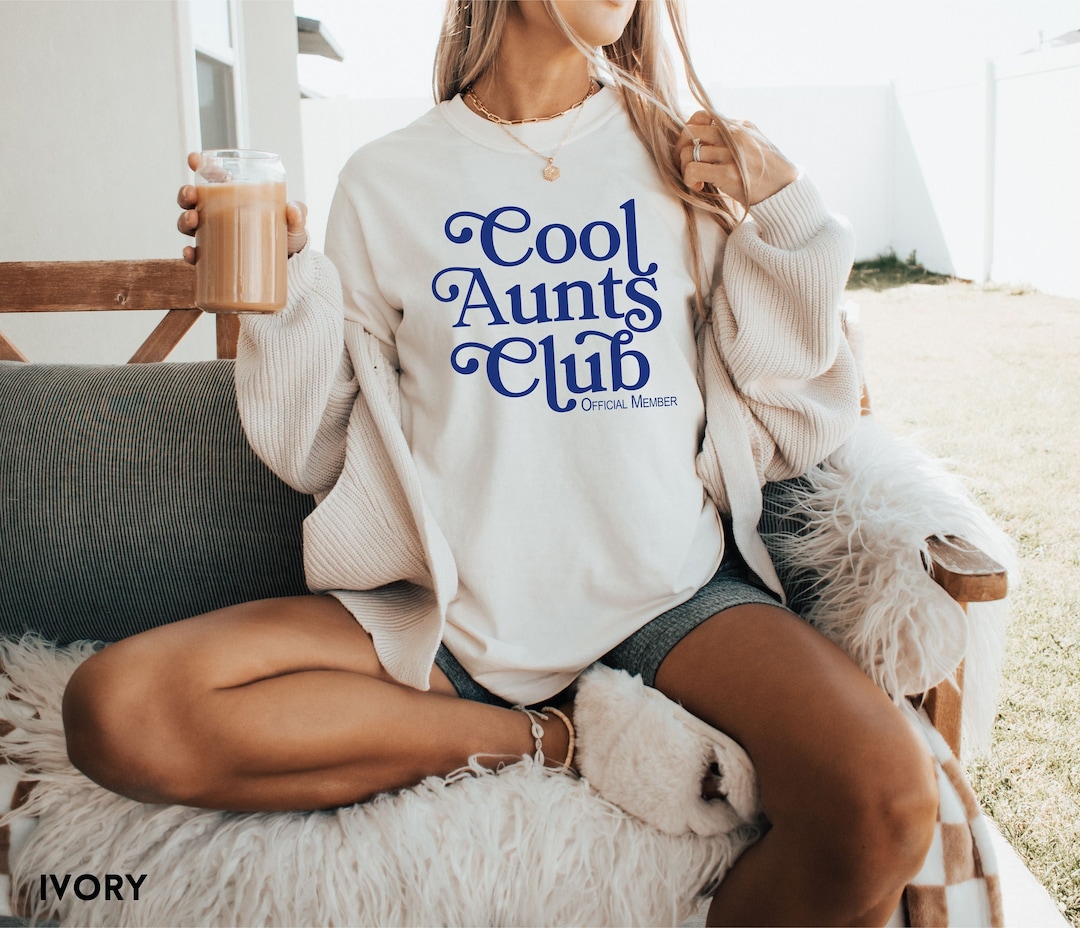 Cool Aunts Club Shirt, New Aunt Custom Tshirt, Gift for New Auntie ...