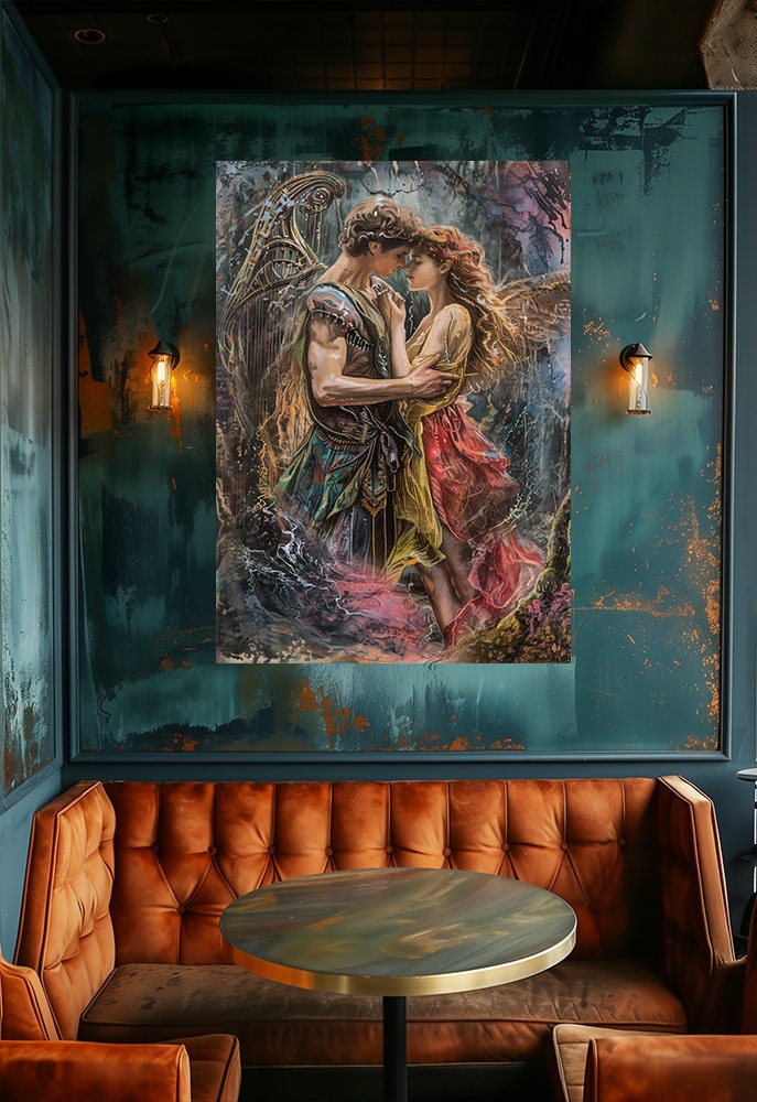 Orpheus and Eurydice, Greek Mythology, Gods, Leaving Hell, Orpheus ...