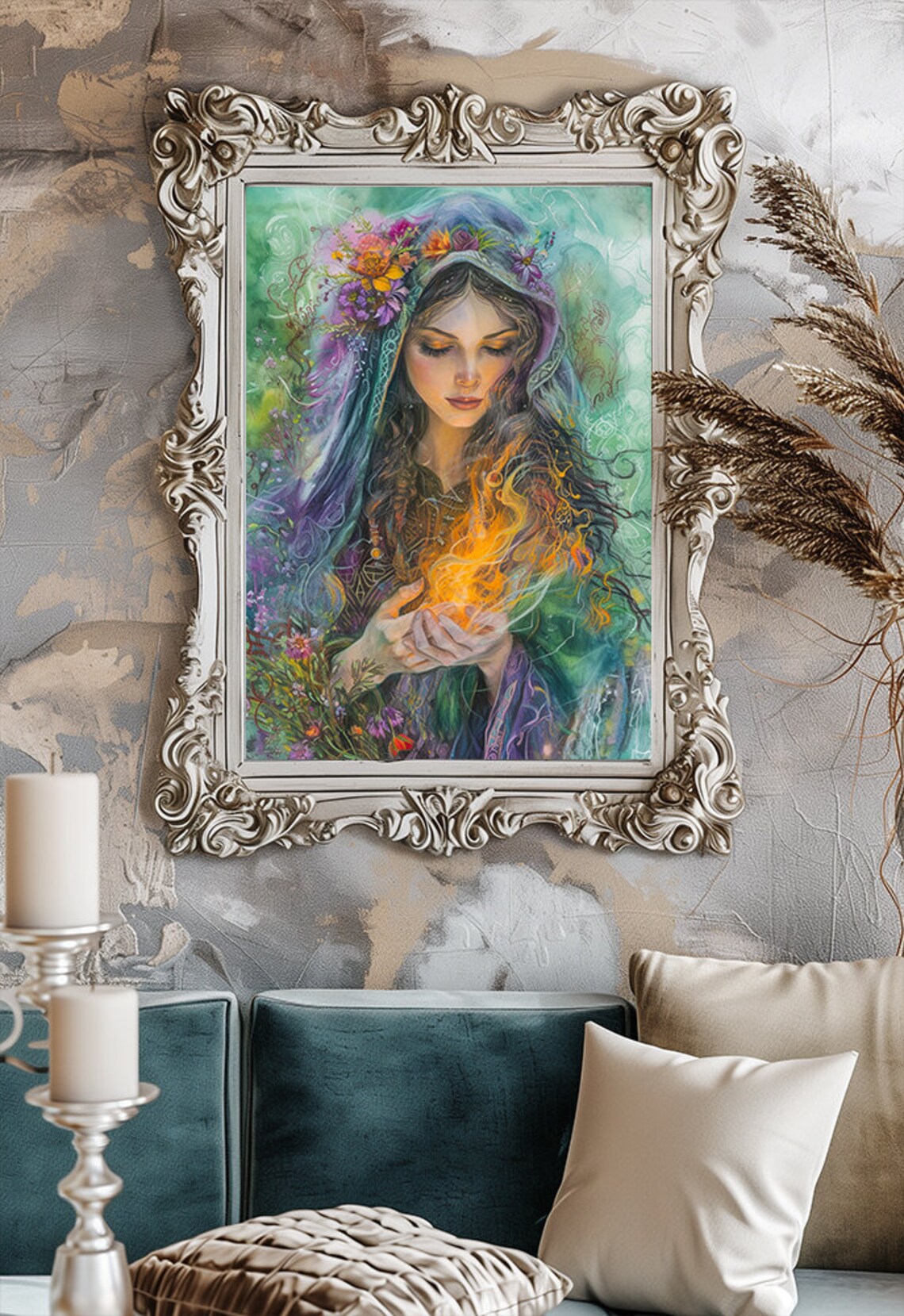 Brigid, Brigit, Irish-celtic Mythology Goddess, Spring, Fertility, and ...
