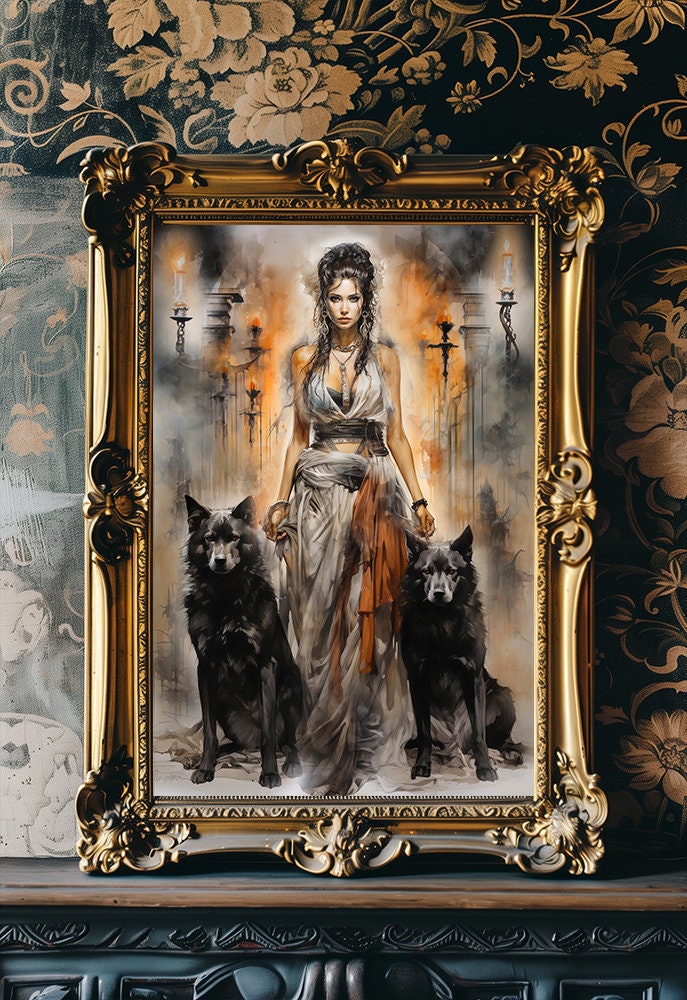 Hecate, Hekate, Goddess Greek Mythology, Magic and Moon, Night ...
