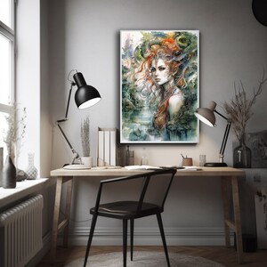 Medusa, Greek Goddess Mythology, Queen of the Gorgons, Lady Gorgon ...