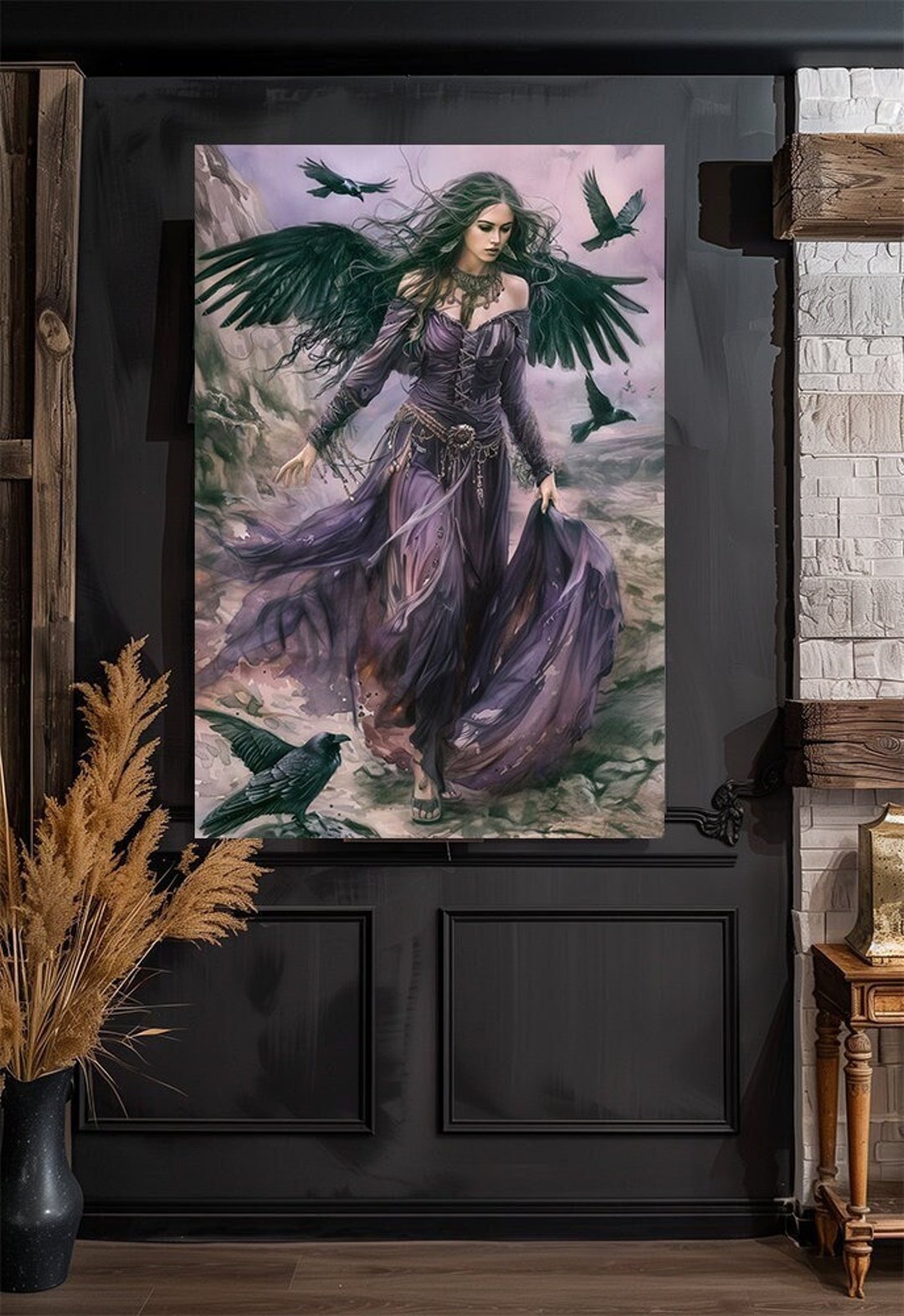 The Morrigan, Irish-celtic Mythology Goddess, Warrior, Queen, Fanart ...